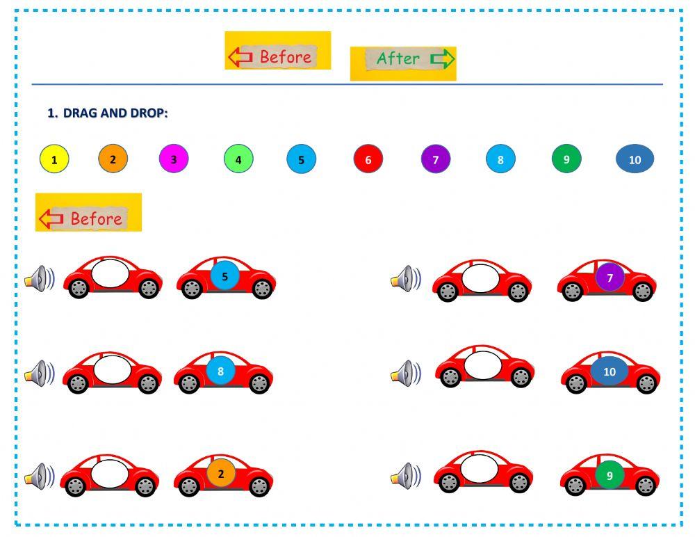 Numbers online exercise for KG | Live Worksheets