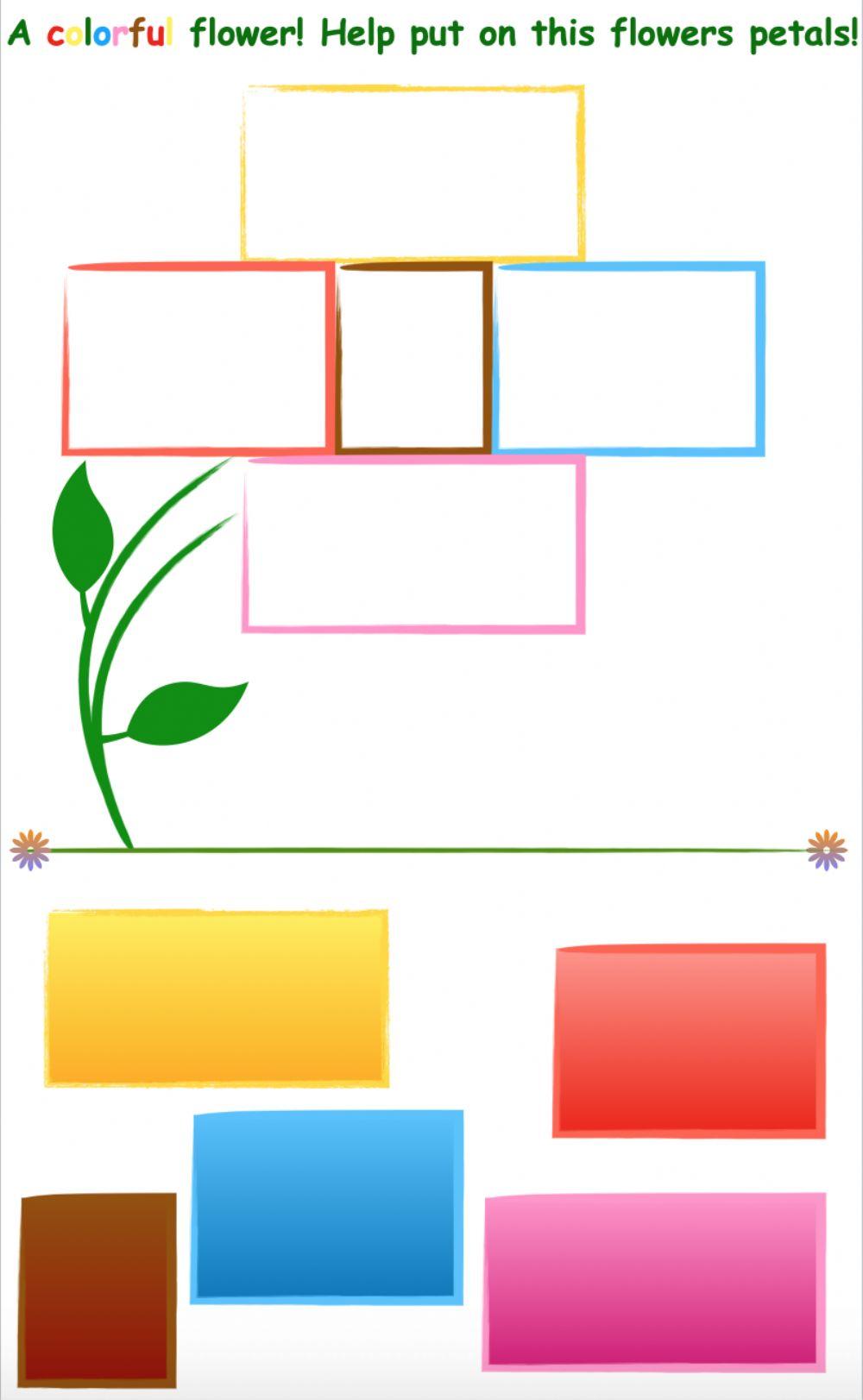 Pretty Petals worksheet | Live Worksheets