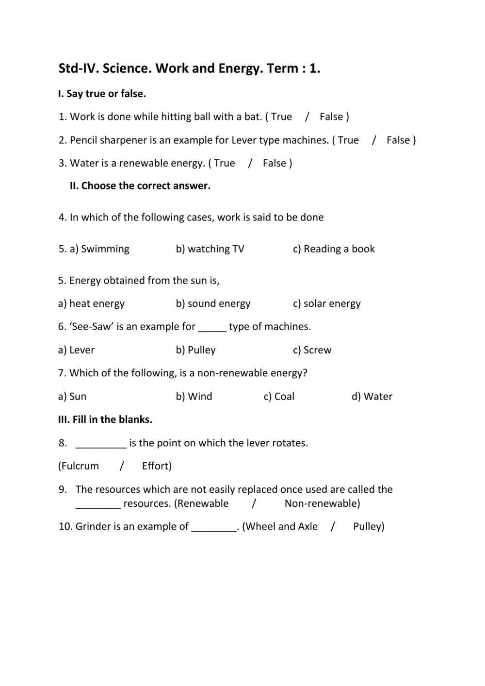 424675 Work And Energy Sivakumar LiveWorksheets 424675-work-and-energy-sivakumar-liveworksheets