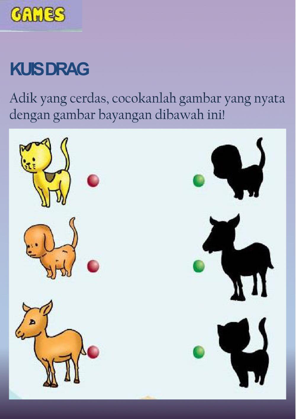 Menghitung, Menghubungkan, Mencocokan worksheet | Live Worksheets