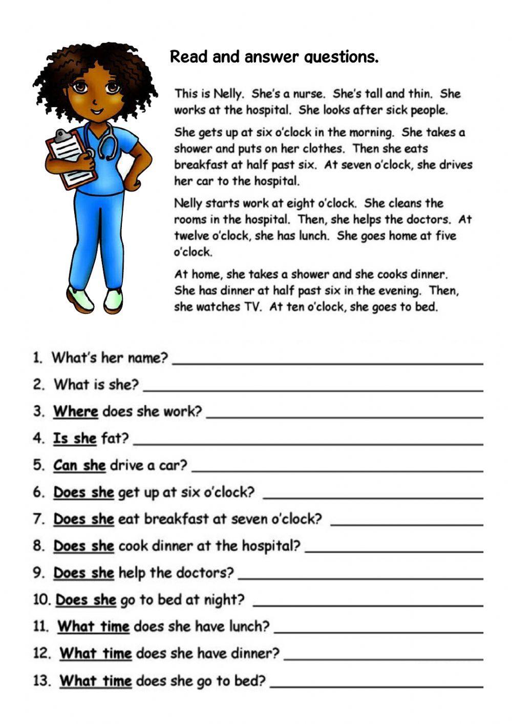 Reading Comprehension Grade Worksheet Live Worksheets, 45% OFF