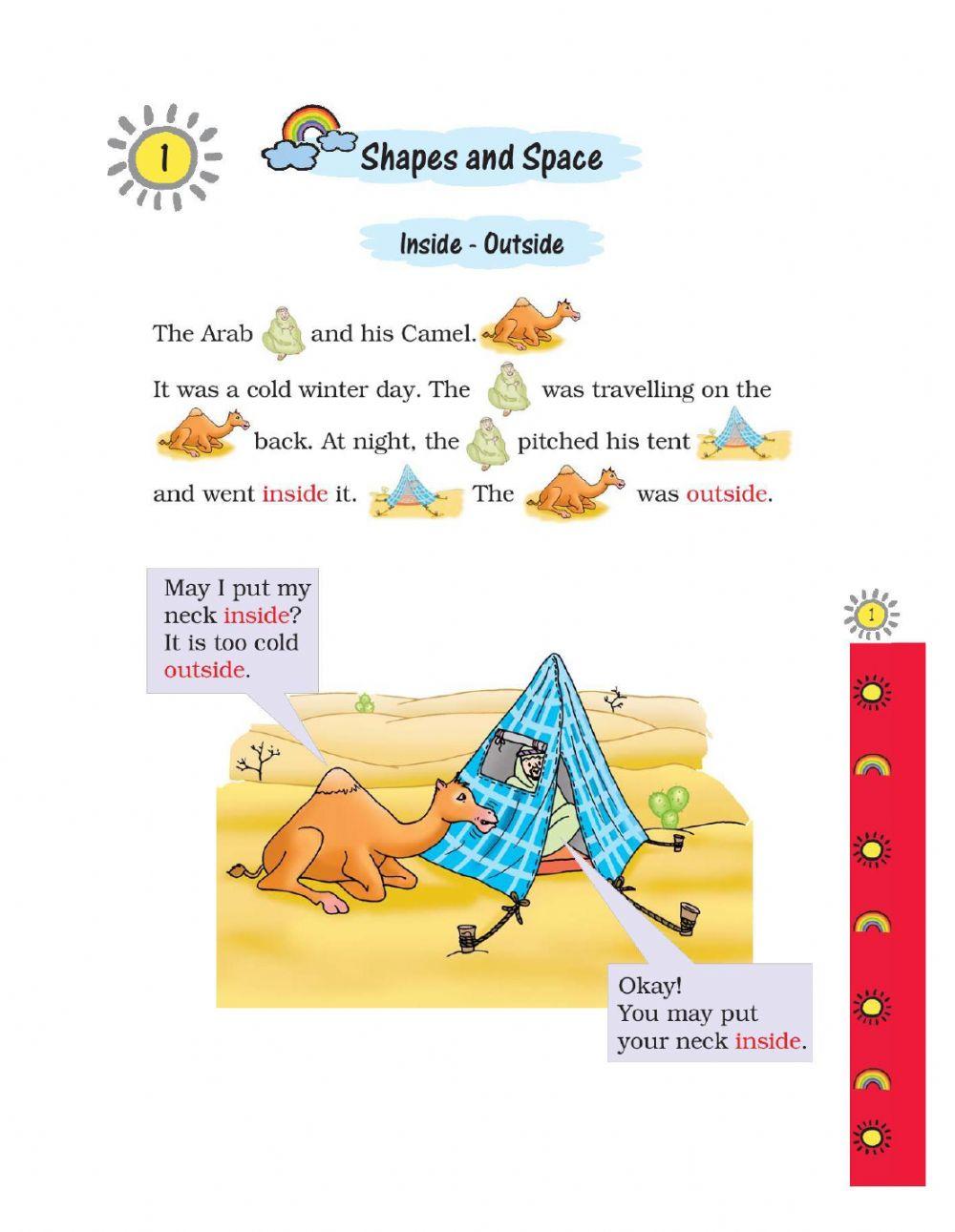 Shapes and space part-1 worksheet | Live Worksheets