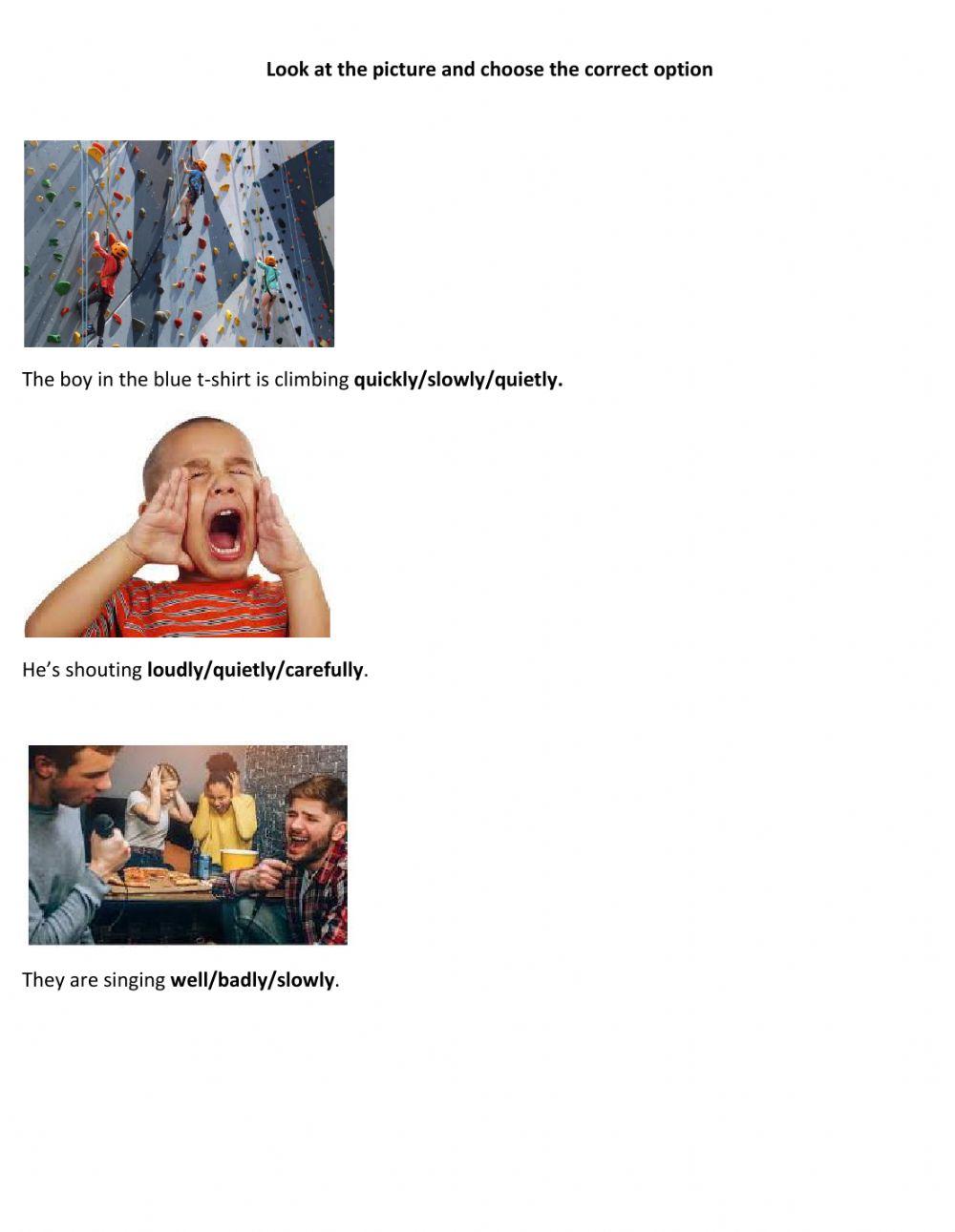 Choose the correct option online exercise for PREP 4 | Live Worksheets