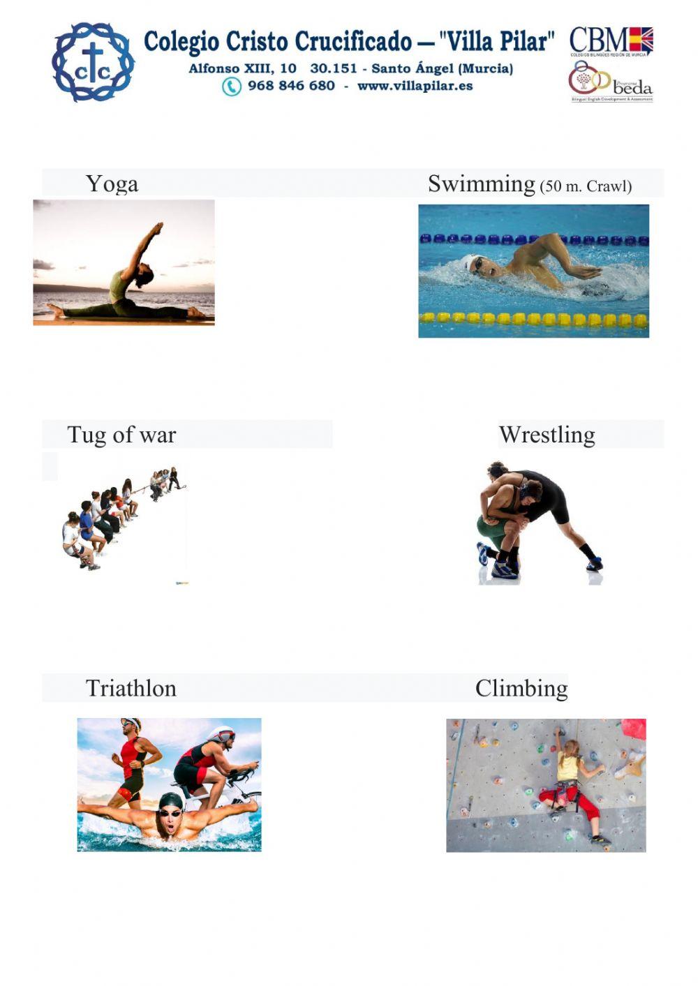 Bpa examples 6ºD worksheet | Live Worksheets