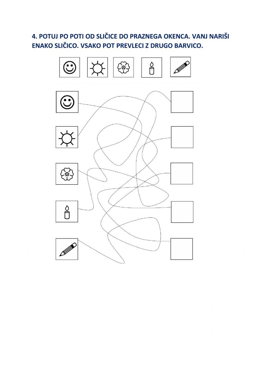 Orientacija - K… | Free Interactive Worksheets | 2150161