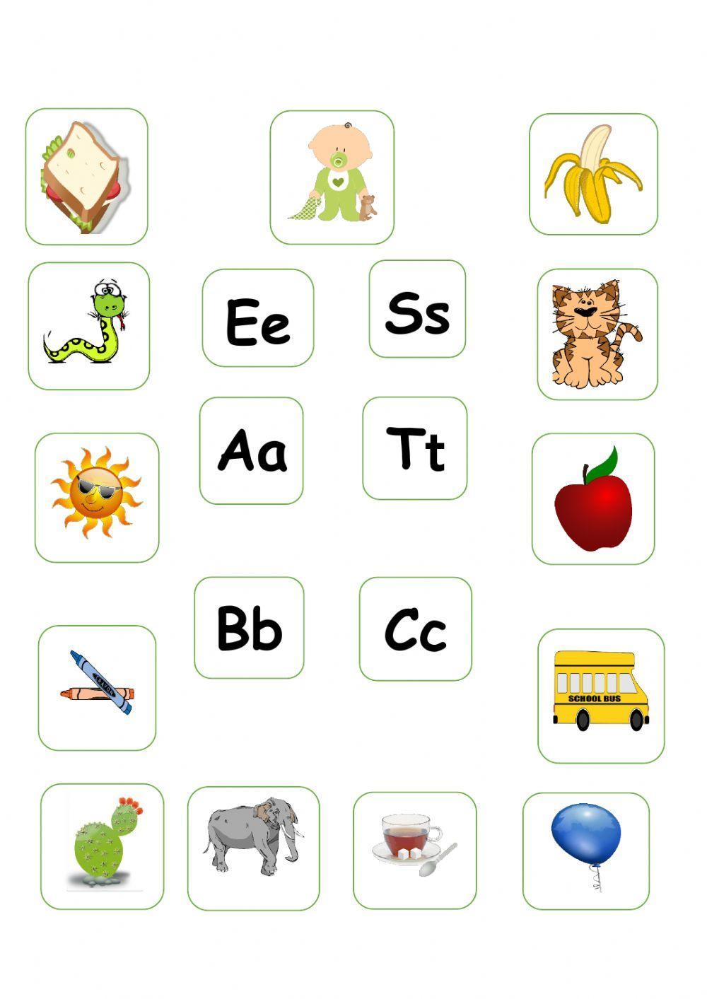 Letters activity for 3rd | Live Worksheets