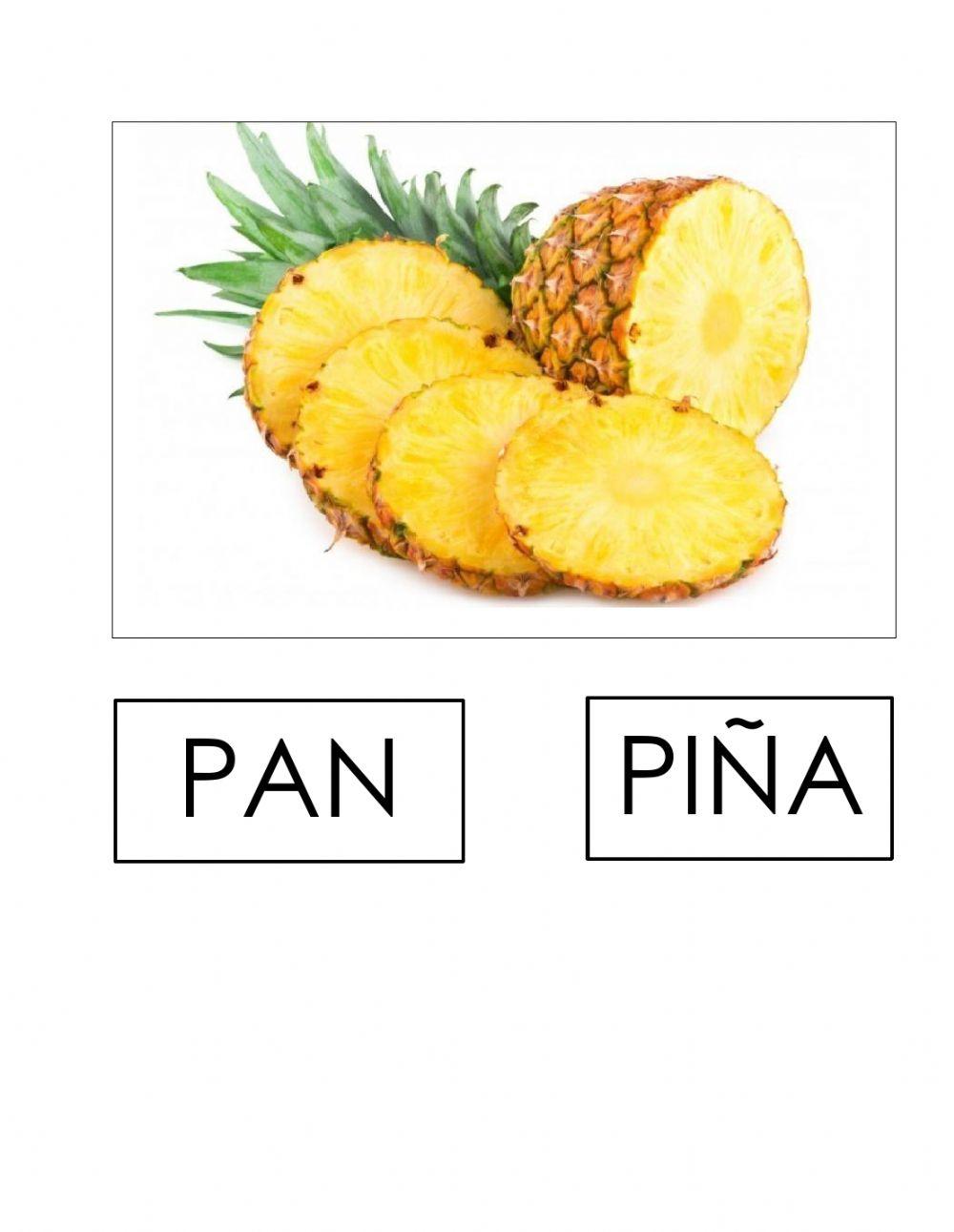 Palabras con p exercise for Adecuación | Live Worksheets