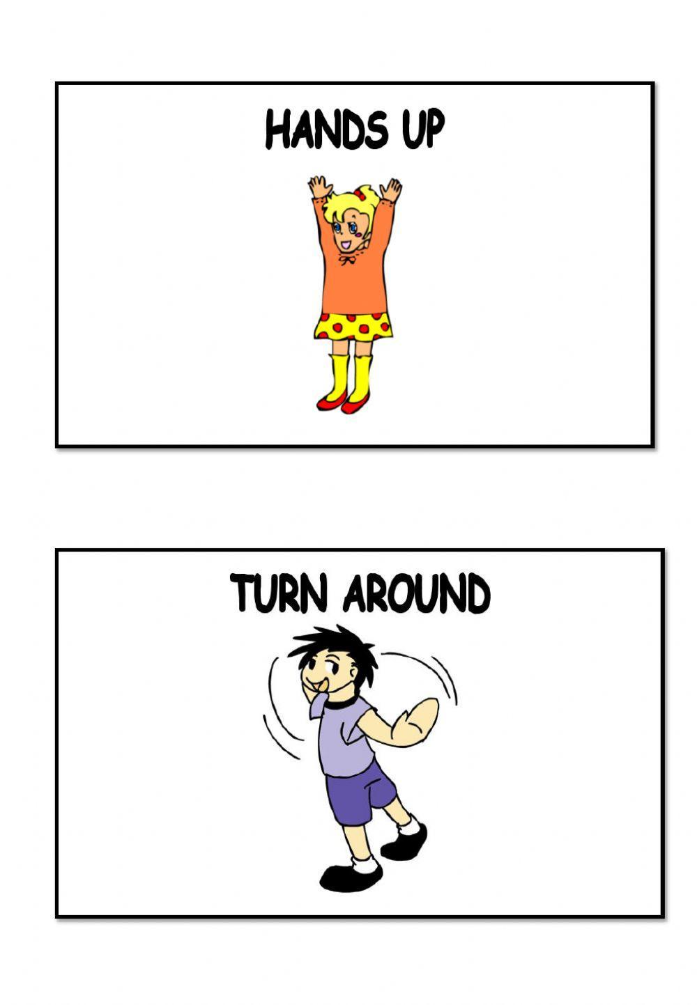 Move your body | Free Interactive Worksheets | 430287