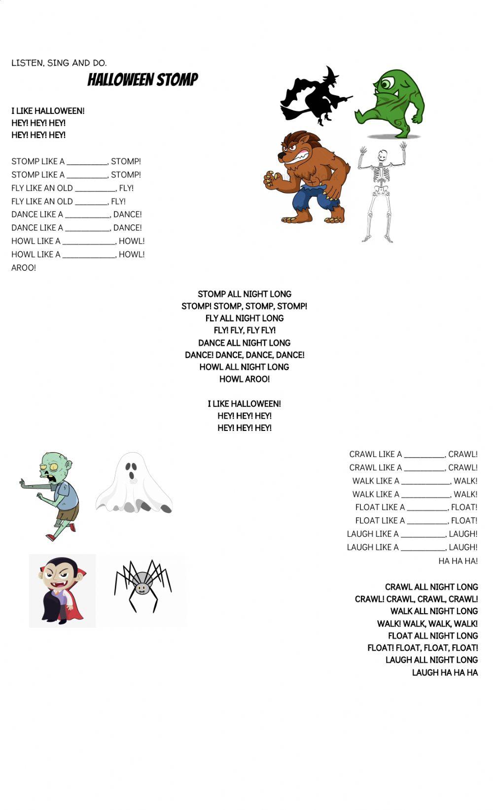 Halloween Stomp Song 6150706 | Ingrid Lourdes Bruchmann