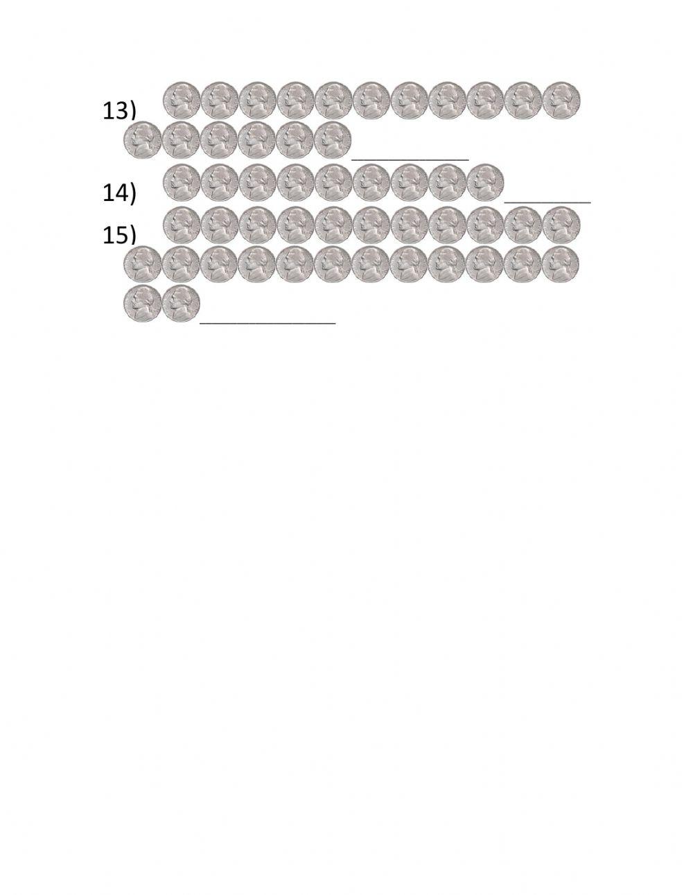 431514 | Counting money | Lisa Brogan | LiveWorksheets