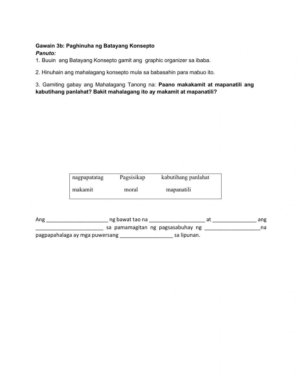 ESP Activity1 worksheet | Live Worksheets