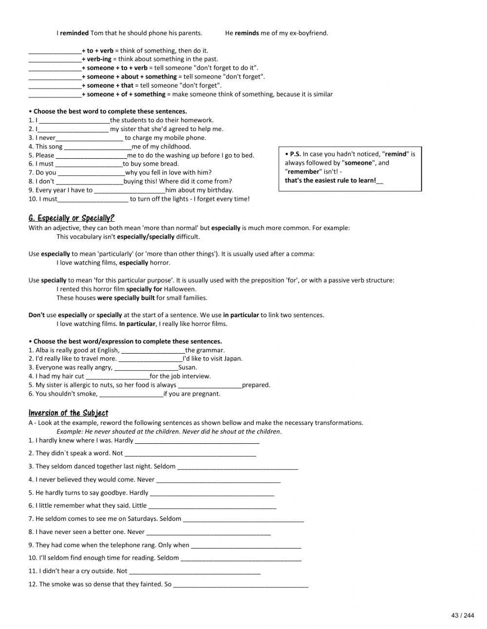 Confusing words | Free Interactive Worksheets | 396675