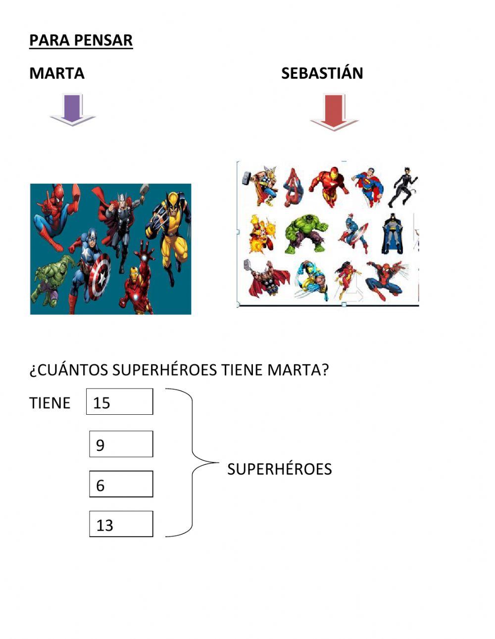 Para pensar interactive worksheet | Live Worksheets