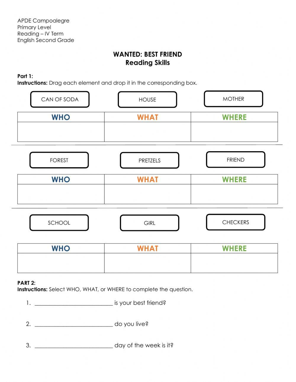 397016 | Wanted:best friend reading skills | Stephany