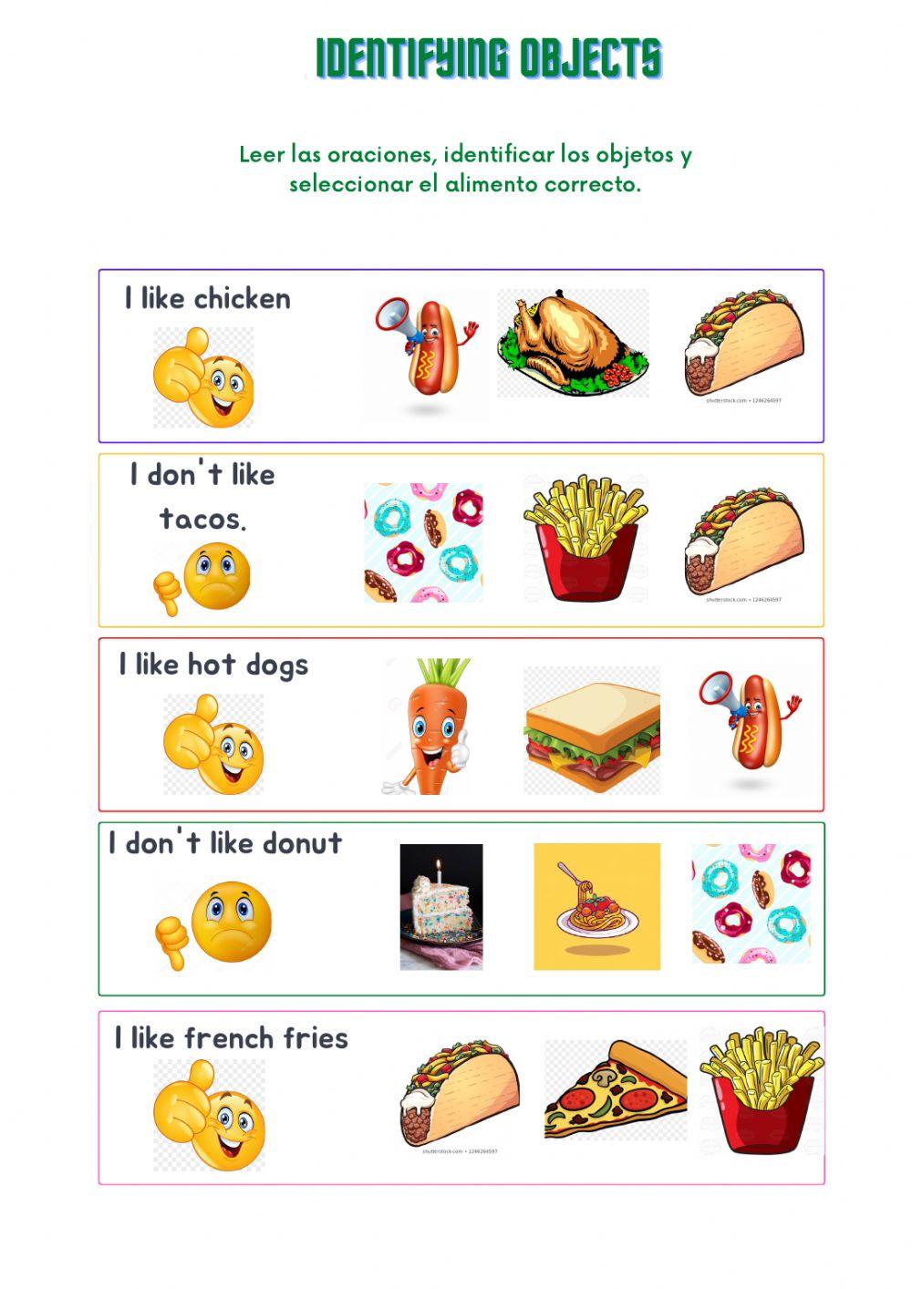 432853 | Food adventure | rocioganim | LiveWorksheets