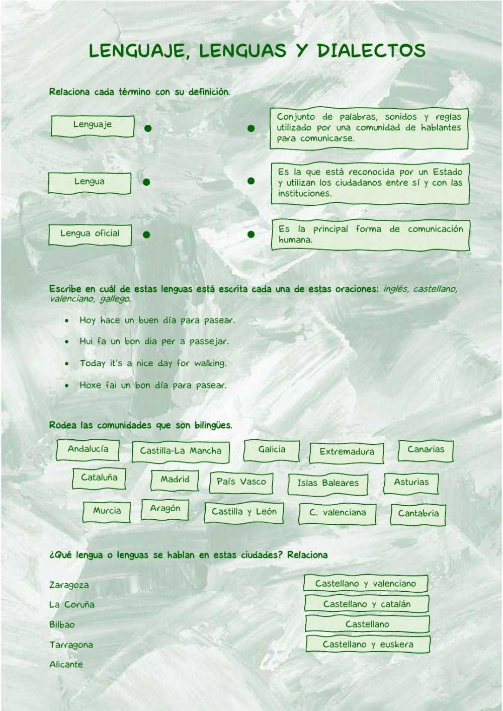 El diptongo activity | Live Worksheets