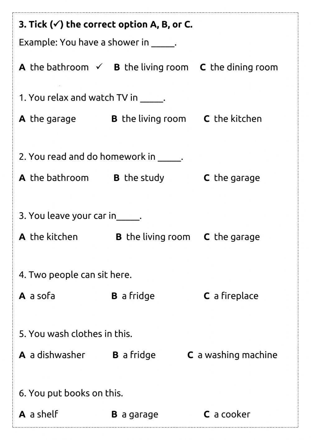 Vocabulary online exercise for adults | Live Worksheets