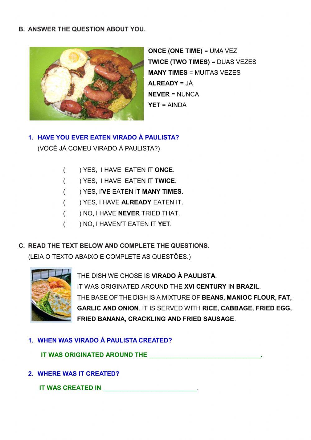 434087 | Have you ever eaten virado à paulista?