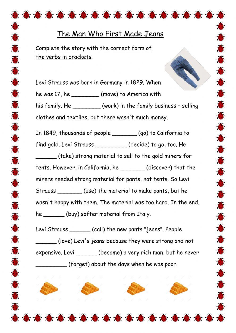 Past Simple - Mixed Practice and Irregular Verbs worksheet | Live ...