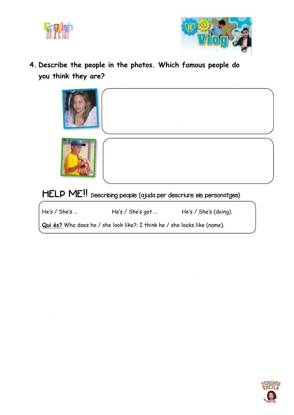 5th U1 VLOG | Free Interactive Worksheets | 434644