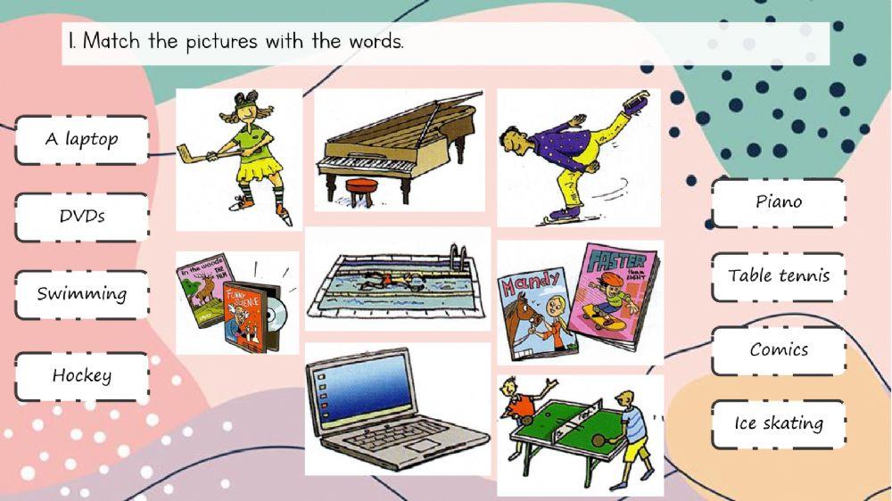 Lesson 29-Movers | Free Interactive Worksheets | 435491