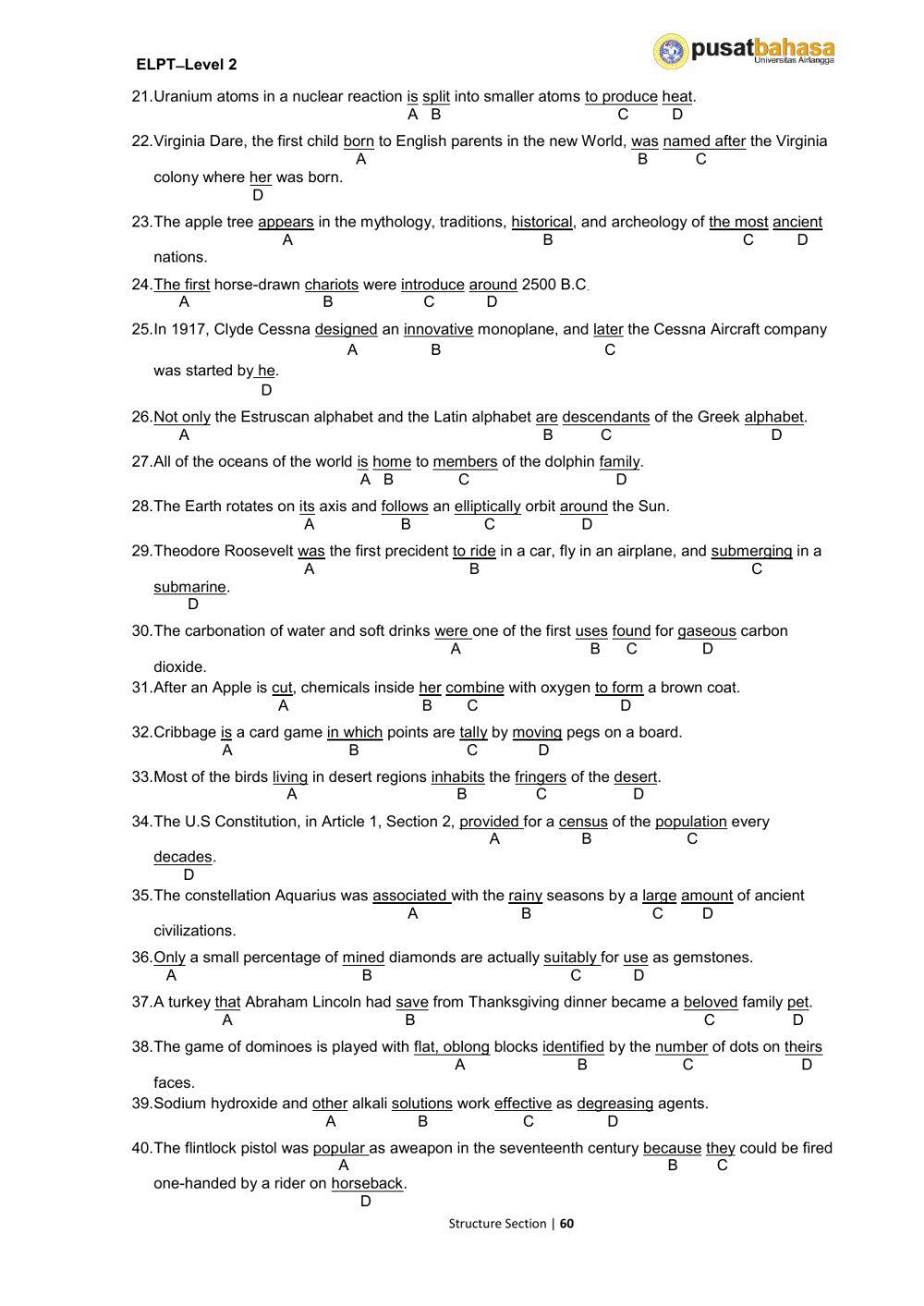 LEVEL2 SWE PT1 online exercise for | Live Worksheets