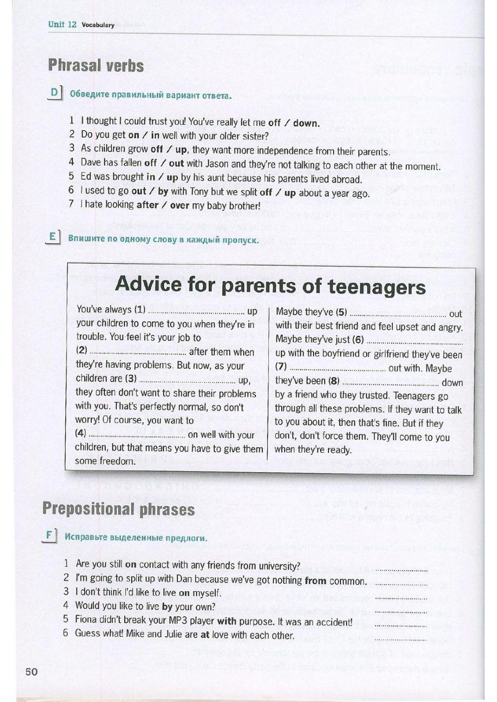 Birkengoff | Family and relations vocabulary tasks