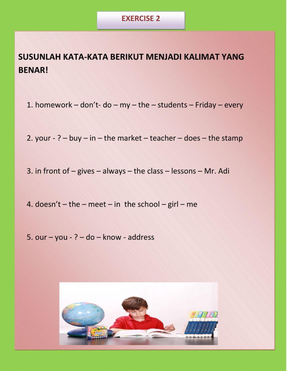 Simple present … | Free Interactive Worksheets | 436892