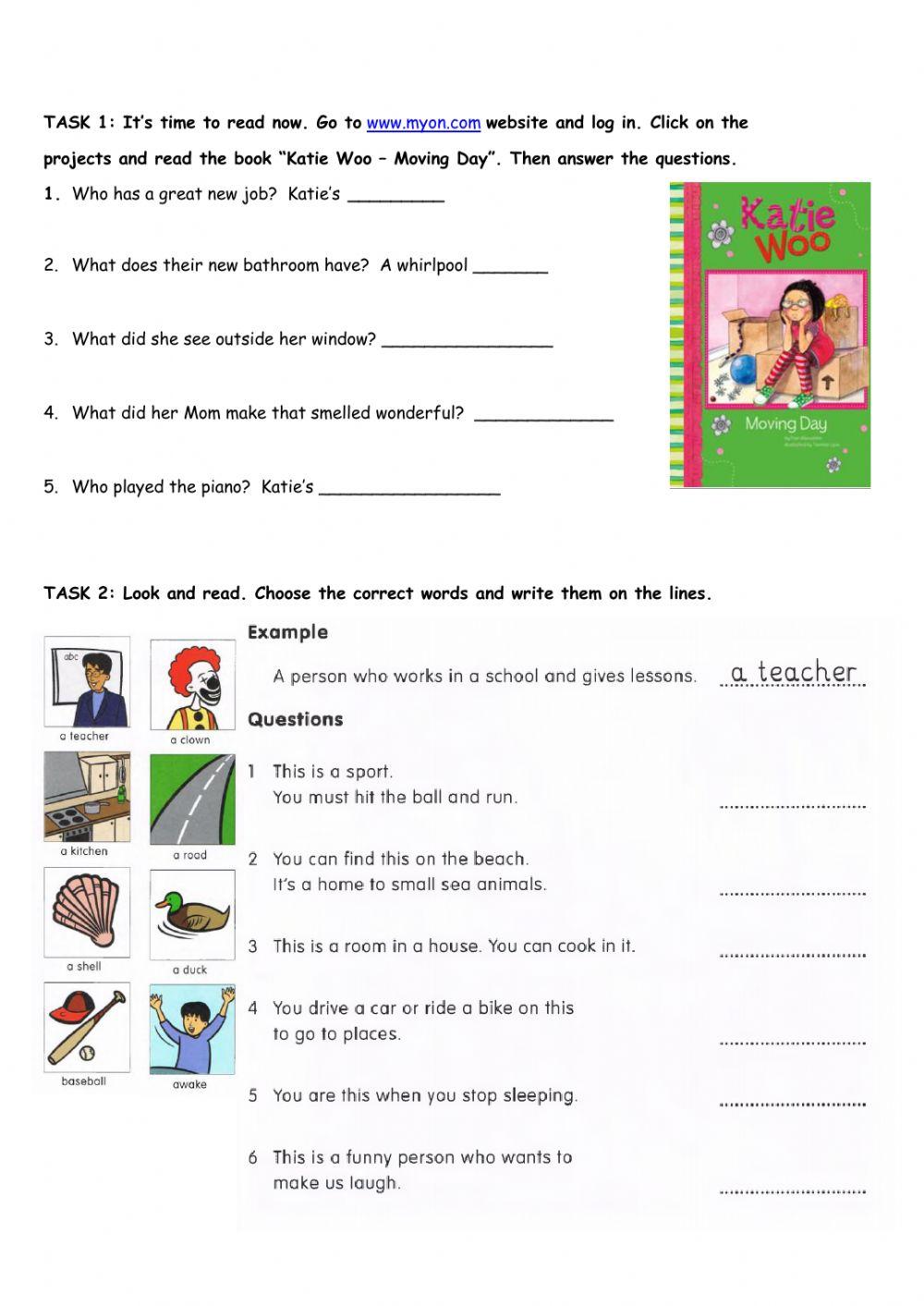 Gr4 weekend hw worksheet | Live Worksheets
