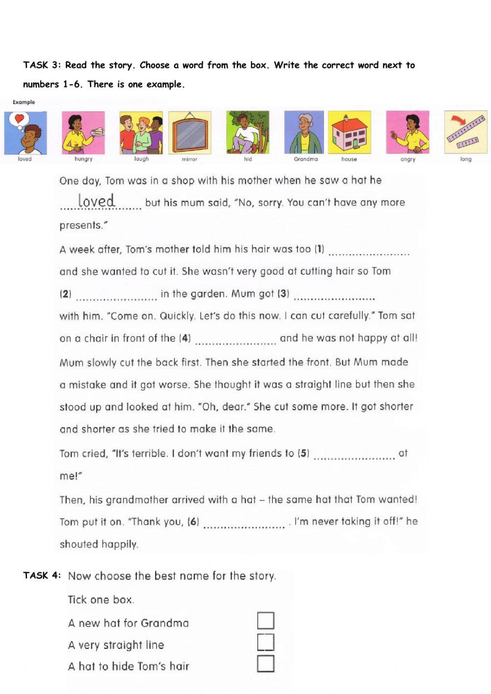 Gr4 weekend hw worksheet | Live Worksheets