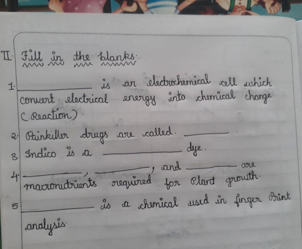 Applied chemistry interactive worksheet | Live Worksheets