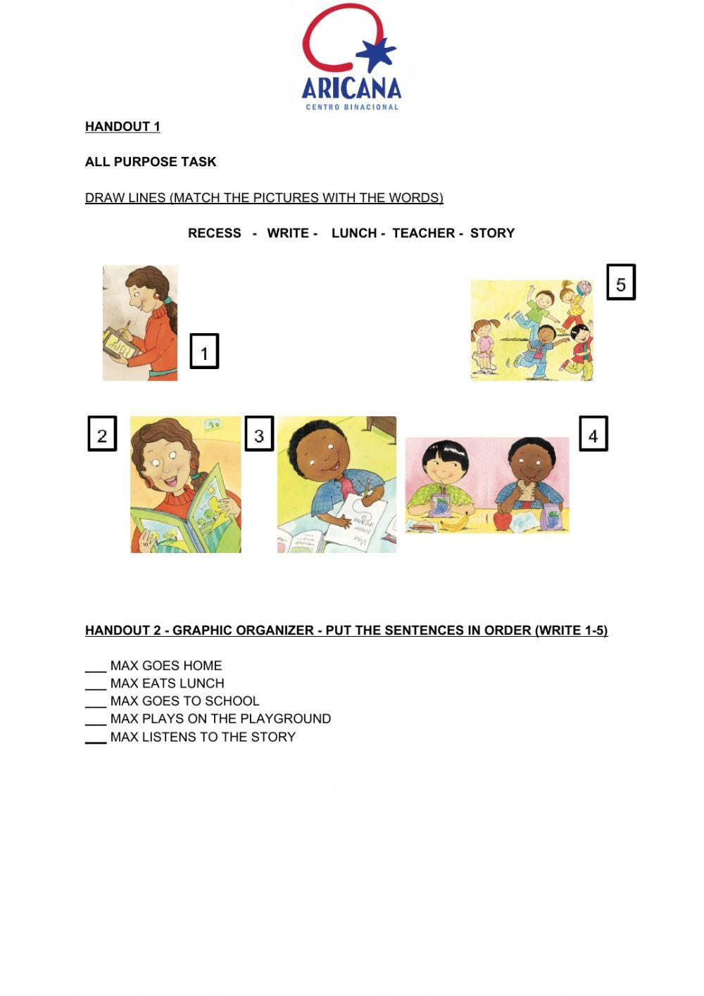 440412 | Max Goes to School | vmiranda | LiveWorksheets
