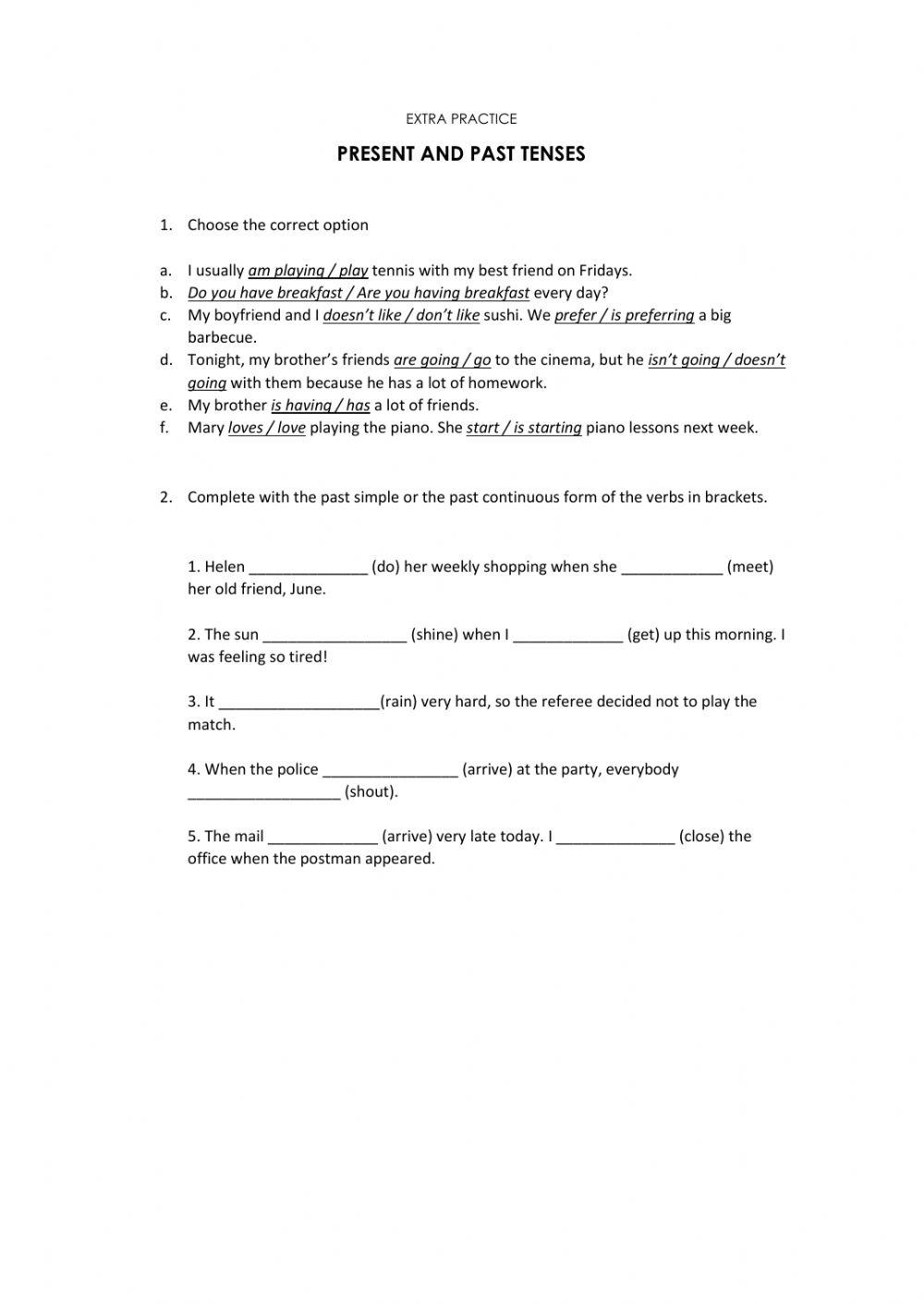 1390695 | Review: Present and Past | Jessica Hoyos