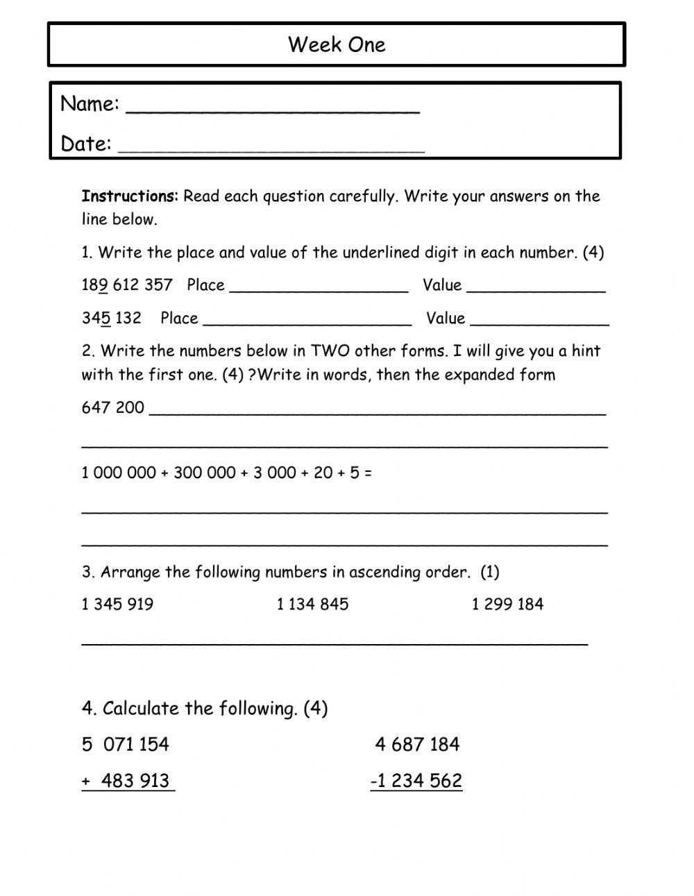 Millions Workshee 442787 | Lucy Cunningham | Live