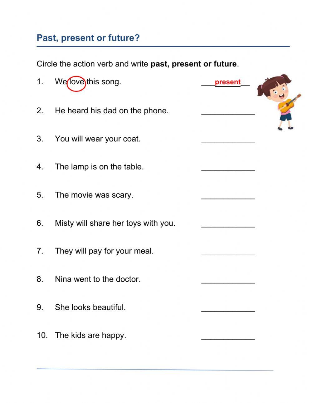 445172 | Identifying Tenses 2 | Jennifer Vasania