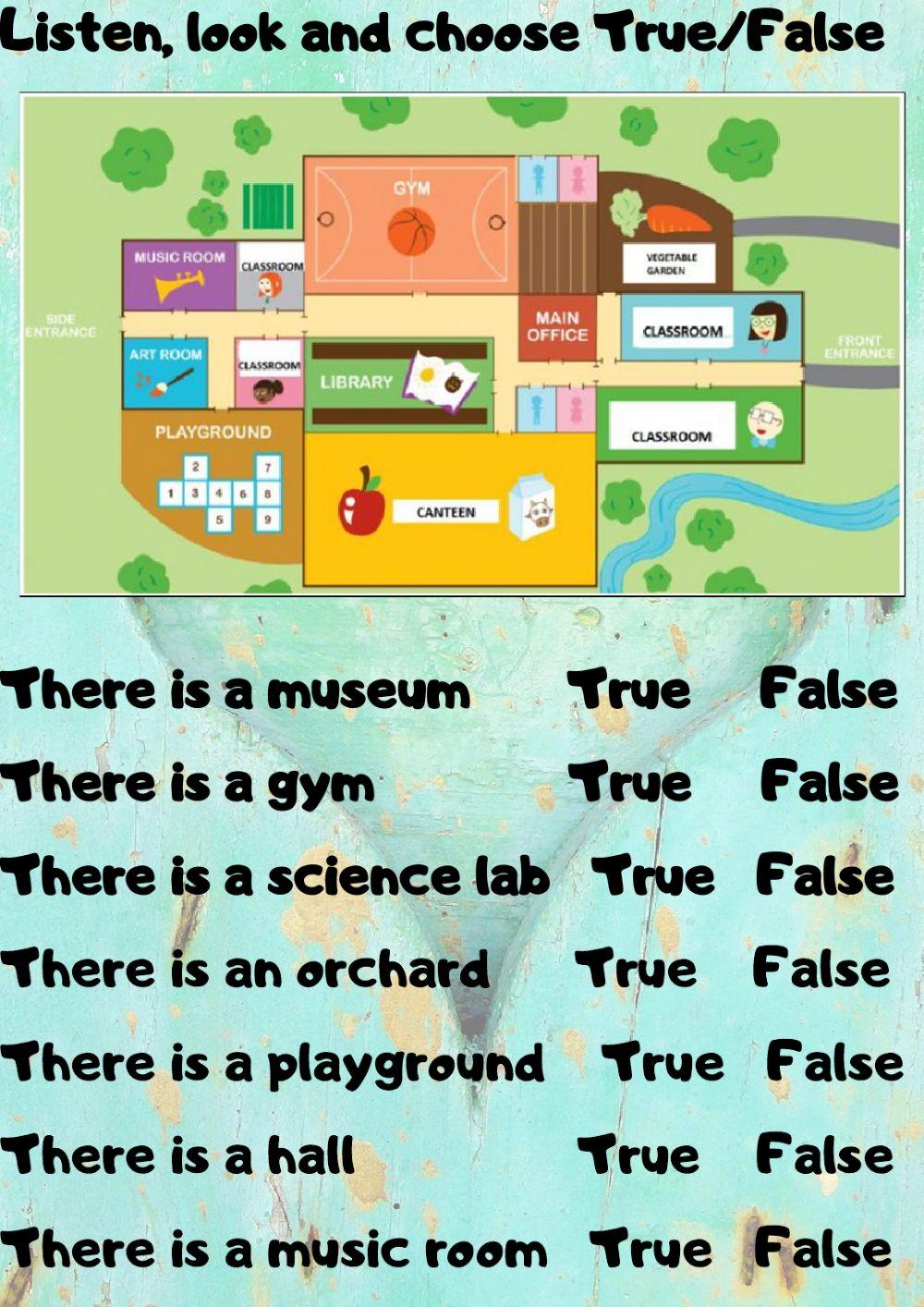 Listen, look and choose true or false 446042 | Marta4c