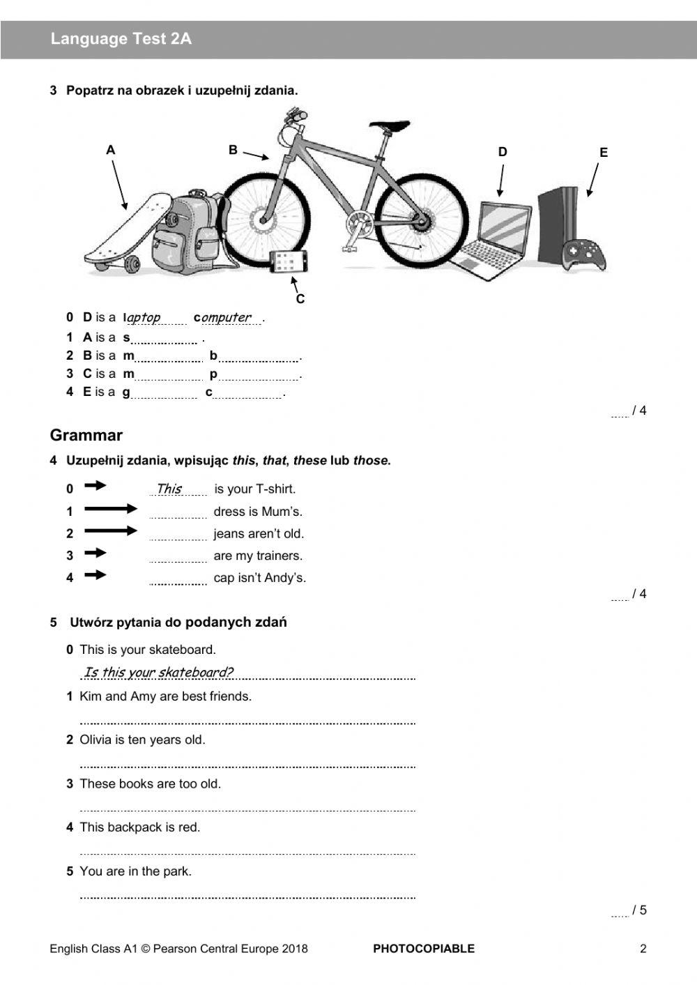 English Class A… | Free Interactive Worksheets | 6170251