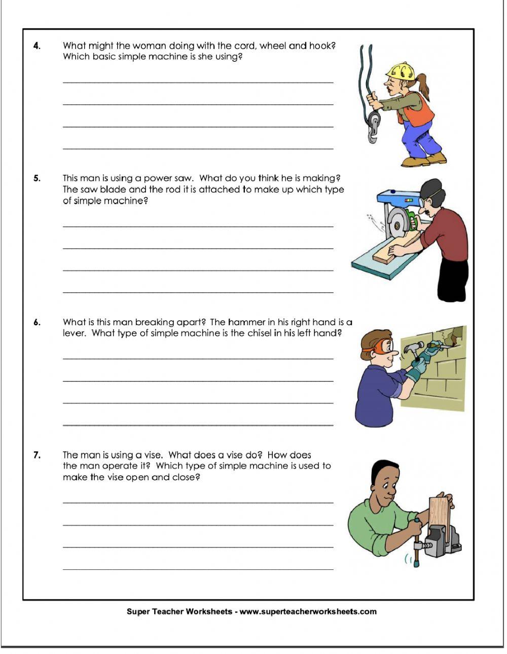 Simple Machines online exercise for | Live Worksheets
