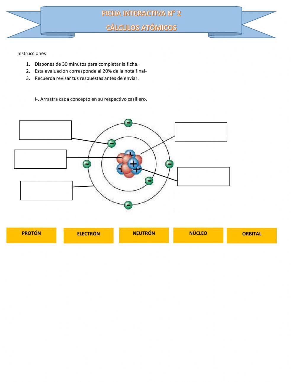 Atividades Sobre Modelos Atômicos Retoedu