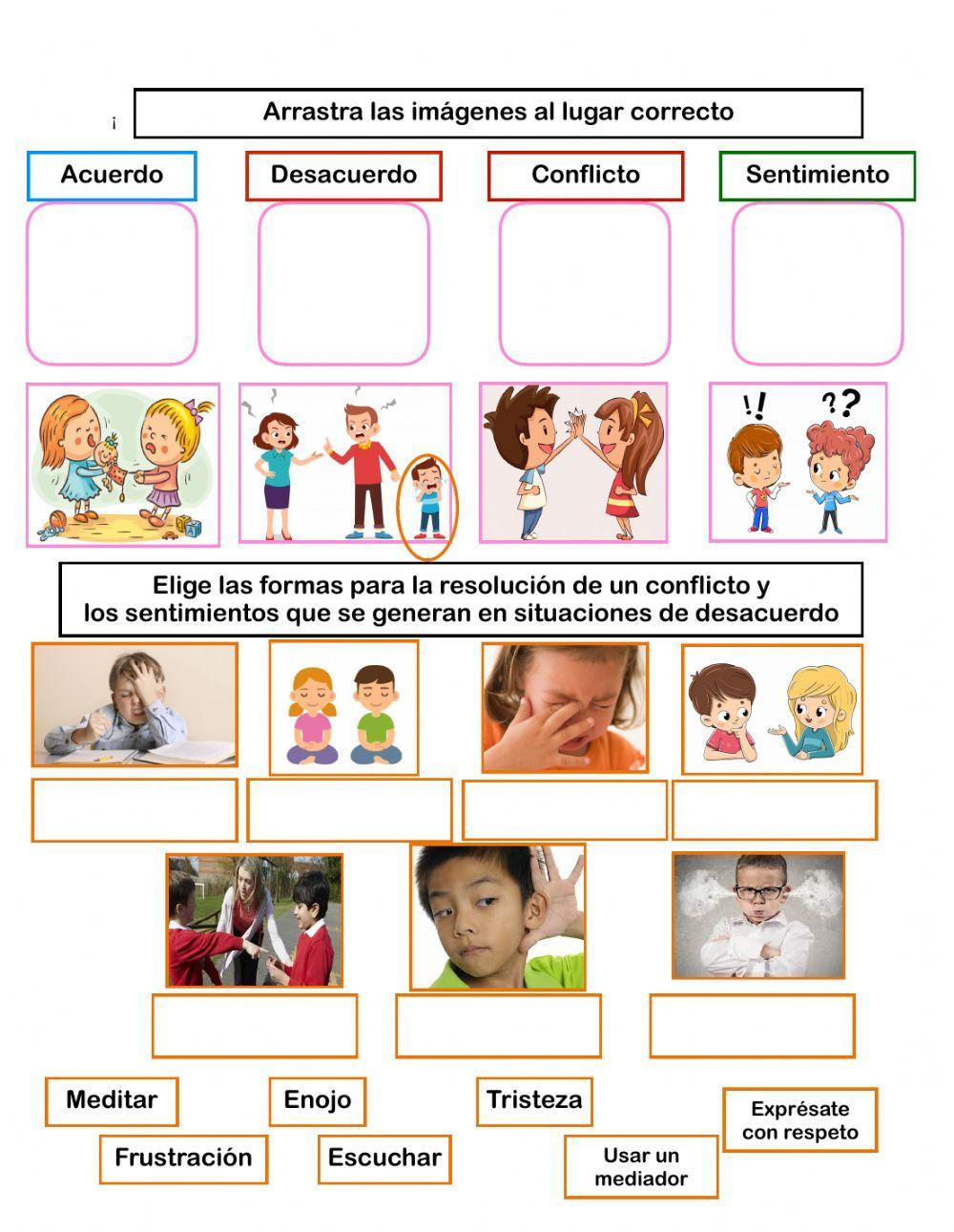 Fichas De Resolucion De Conflictos Para Ninos – Jethro Jeff
