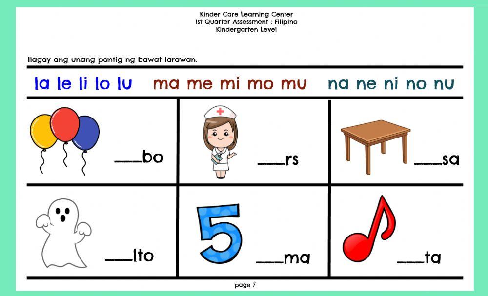 filipino page 7 6172134 | Crunchy101 | LiveWorksheets