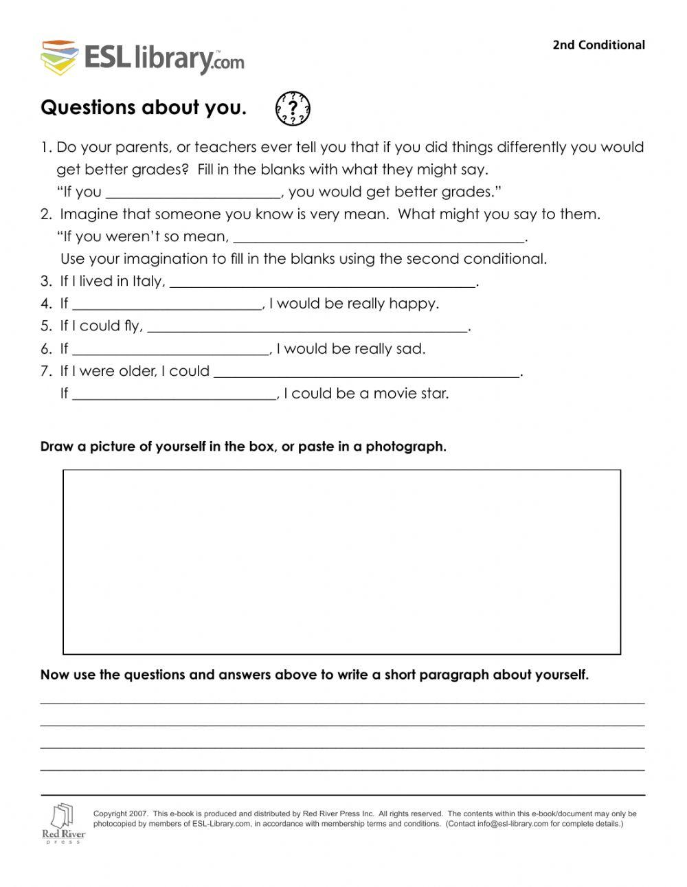 Second conditional stories online exercise for | Live Worksheets