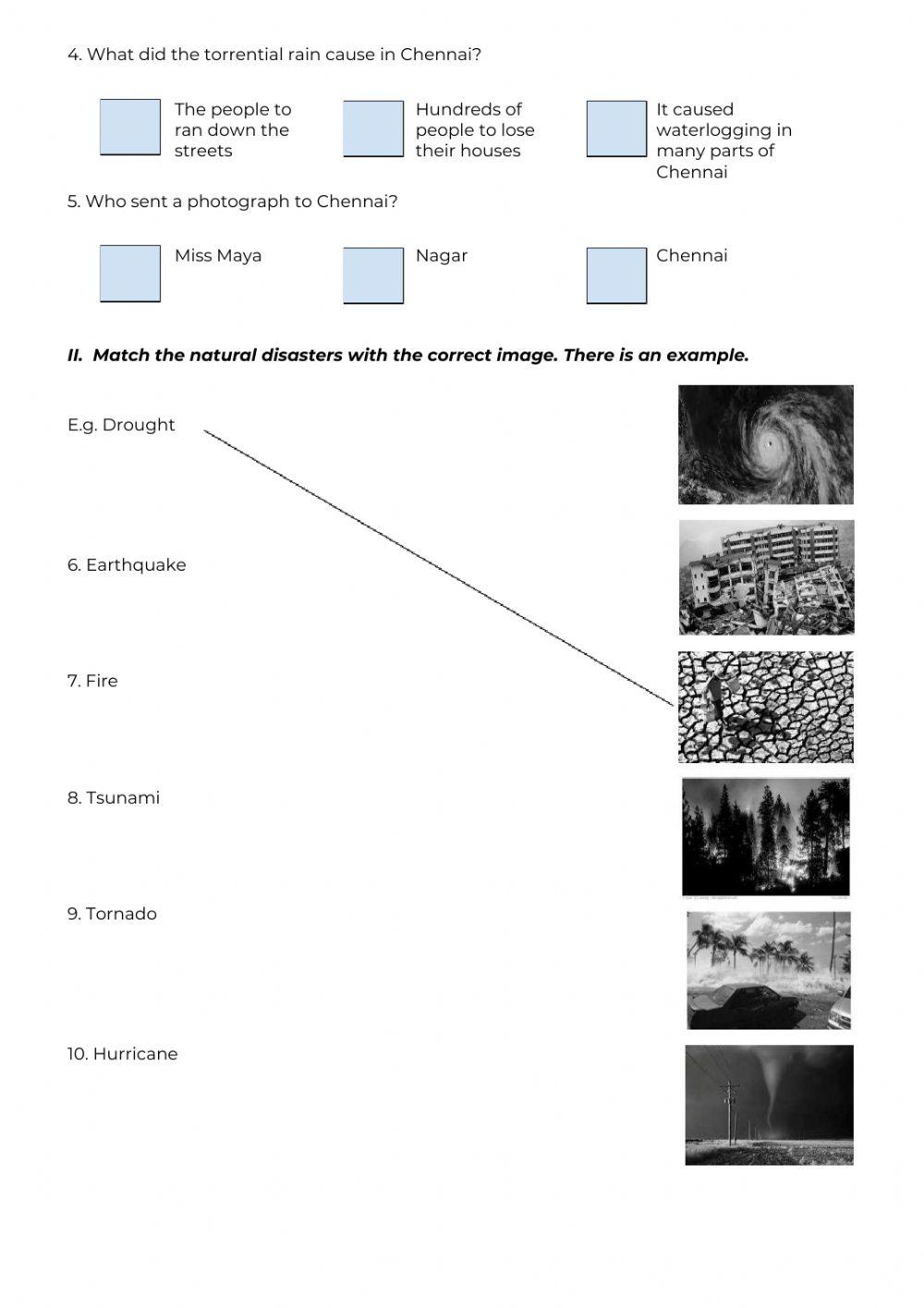 October Quiz - Fifth Grade worksheet | Live Worksheets