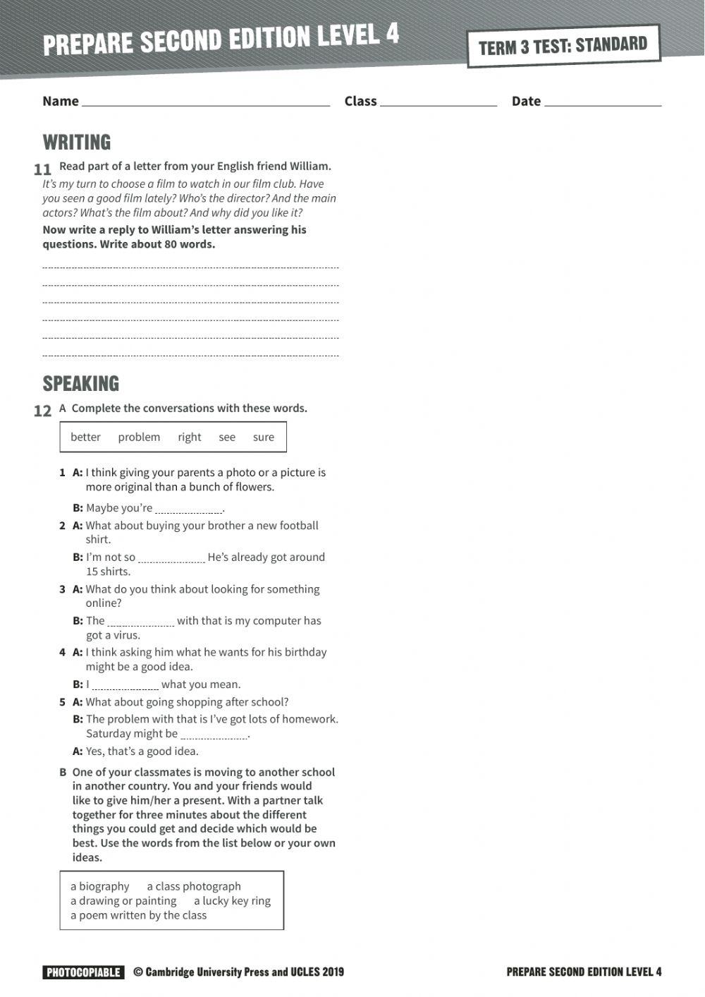 p4 t3 online exercise for | Live Worksheets
