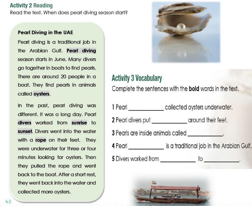 Access 8 - Unit 3 - Lesson 2 - Act 3 452278 | Waleed