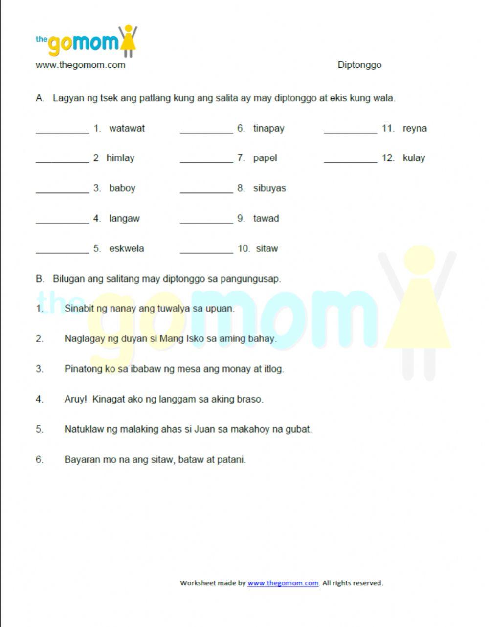Klaster At Diptonggo Worksheet Transborder Media - vrogue.co