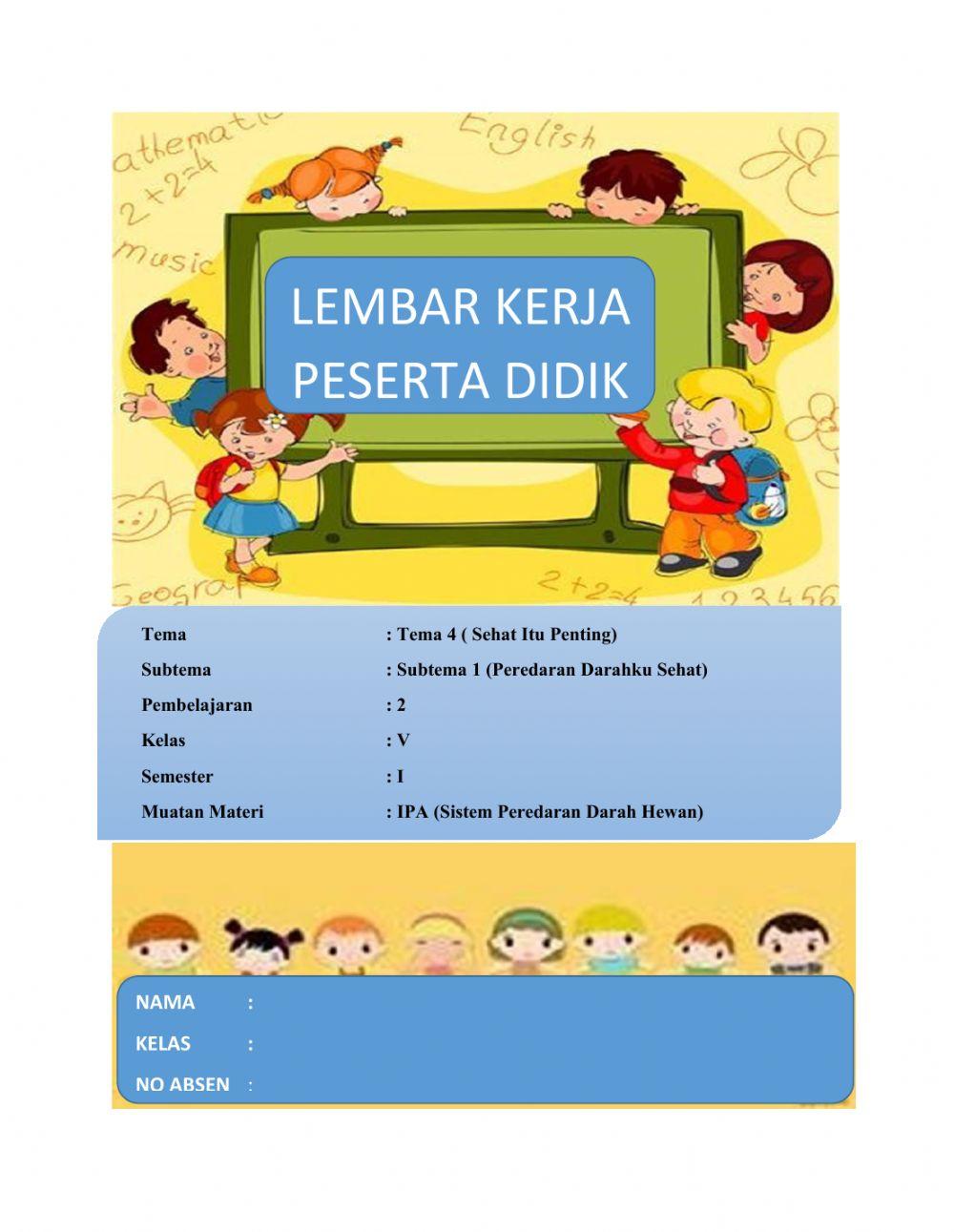 Lkpd kelas 5 SD daring worksheet | Live Worksheets