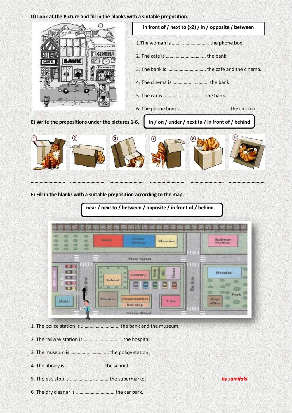 4369013 | Unit 2 My Town Worksheet | Deniz00