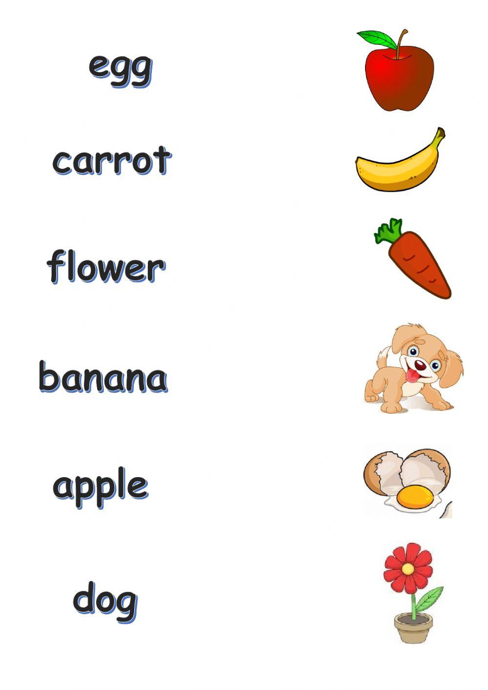 Letter A -F 453784 | Asrar92 | Live Worksheets