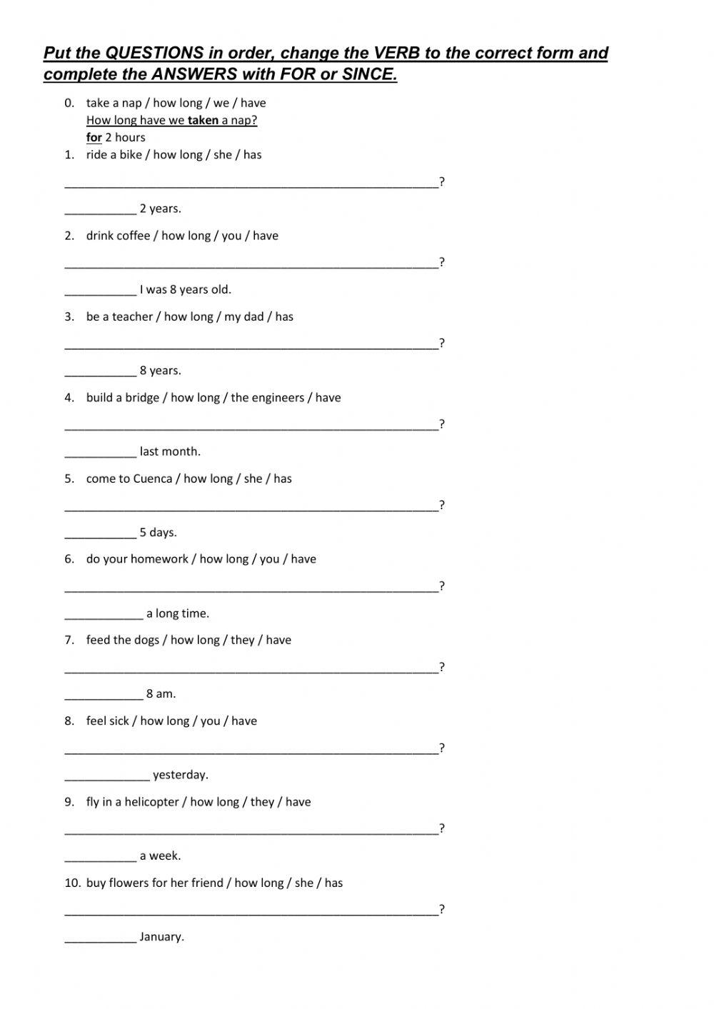 6181342 | HOW LONG FOR SINCE | Maria Fernanda Jaramillo